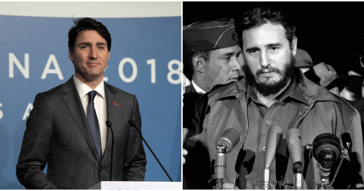 Existe el rumor de que Justin Trudeau es hijo de Fidel Castro | QPASA