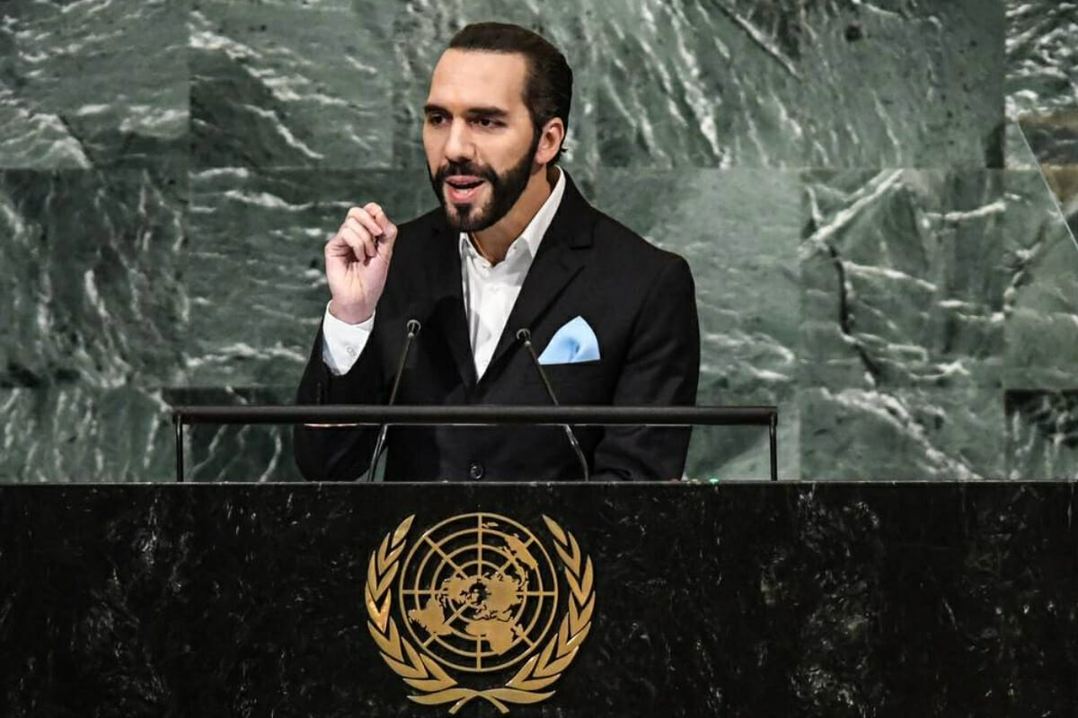 Bukele aseguró frente a la Asamblea de la ONU que El salvador es el ...