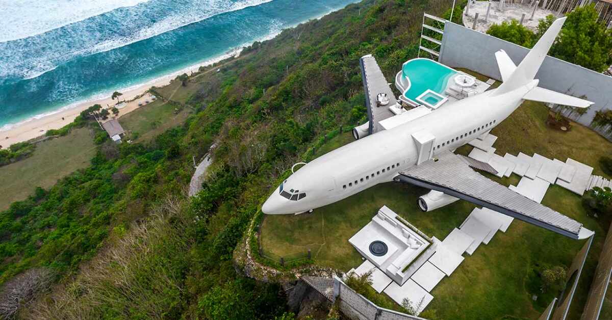 Private Jet Villa: Así es el lujoso avión que un hombre convirtió en ...