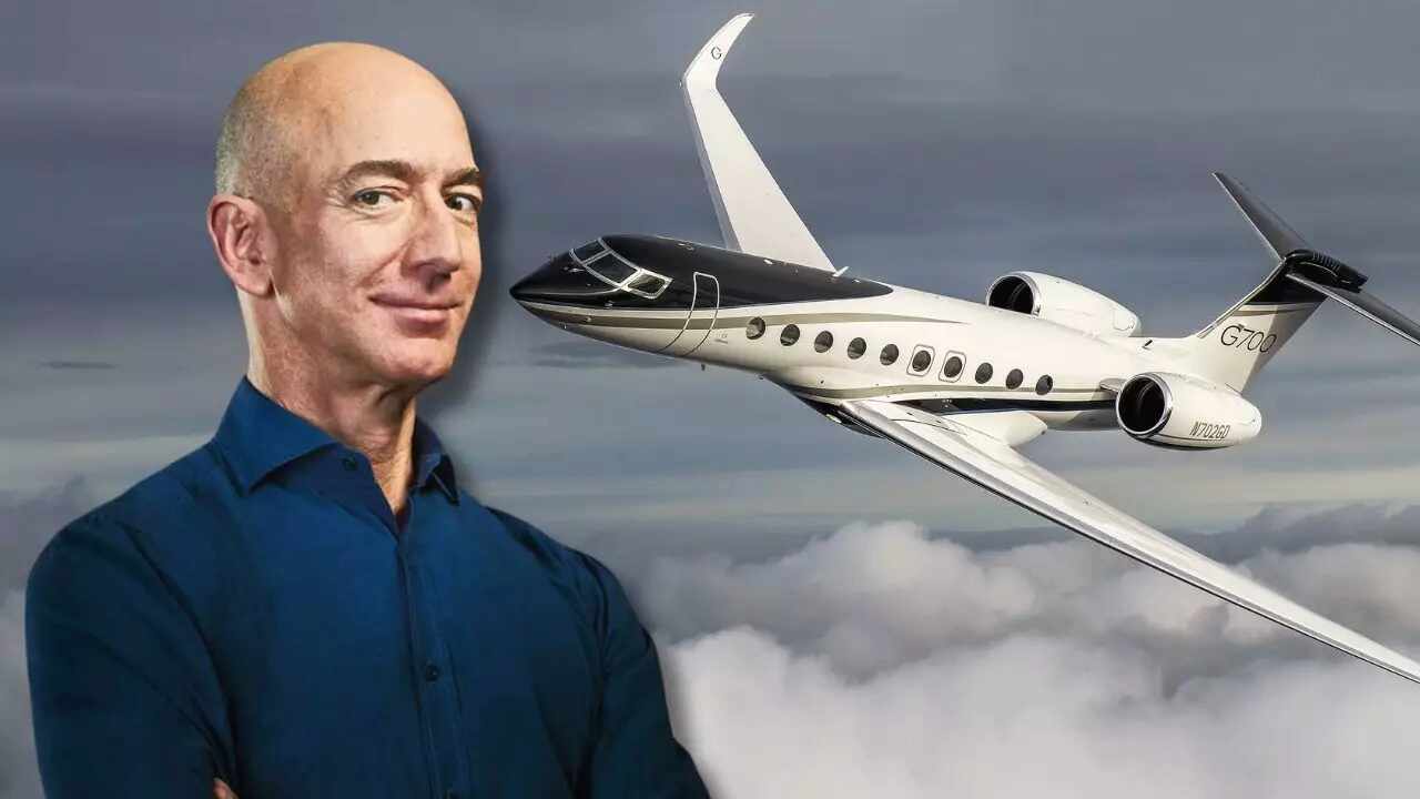 Así es el nuevo jet privado de Jeff Bezos | QPASA