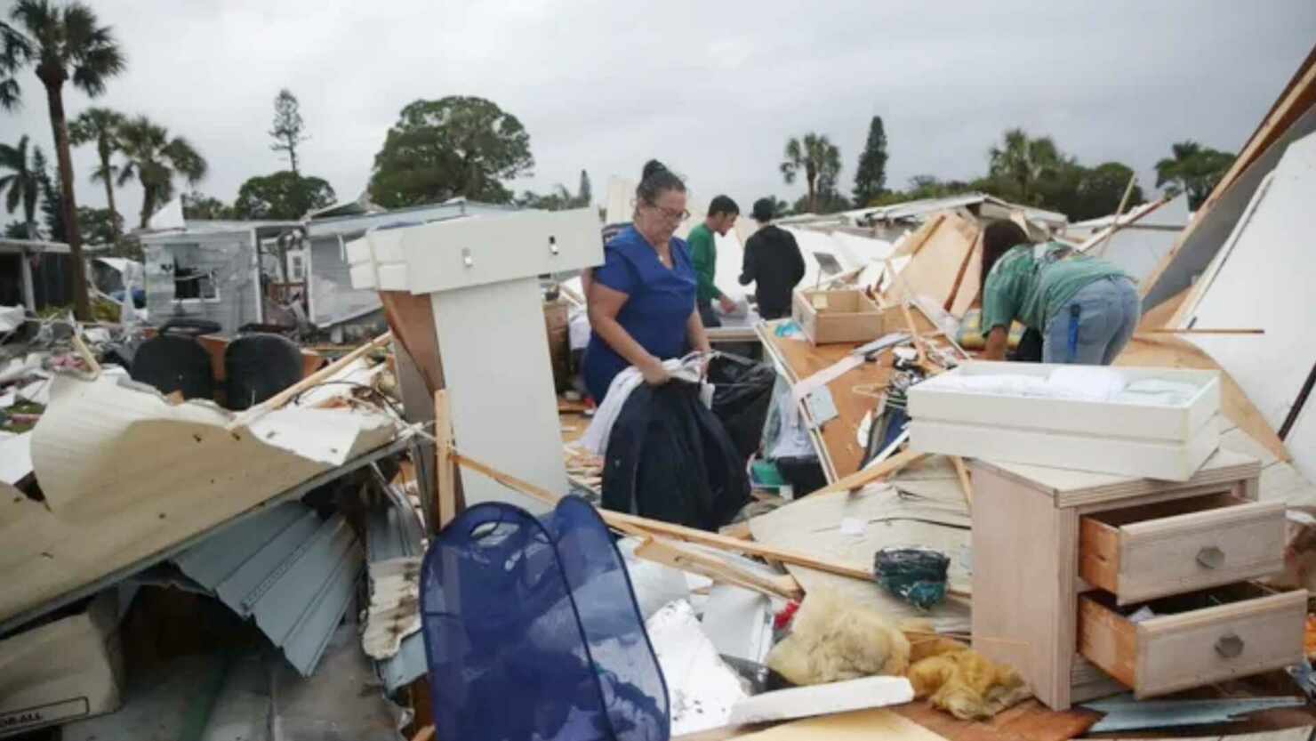 En imágenes: Así amaneció Florida tras el paso del devastador huracán Milton | QPASA